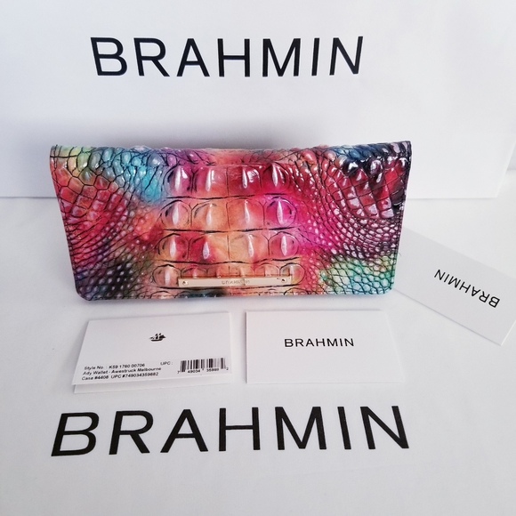 Brahmin | Bags | Nwt Soldout Brahmin Awestruck Melbourne Ady Wallet ...